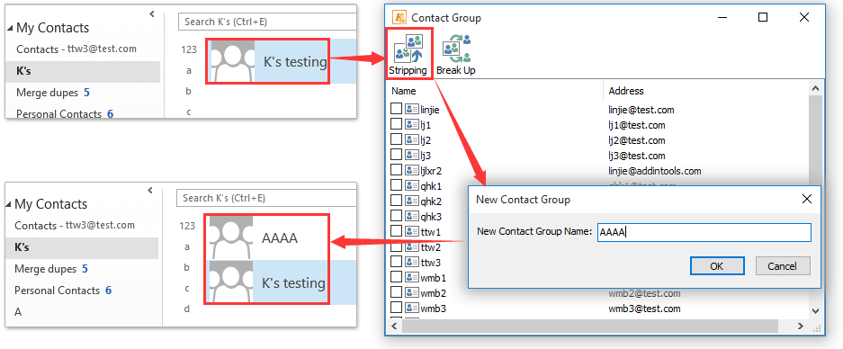 How to extract or export contact group (distribution list) as csv file ...