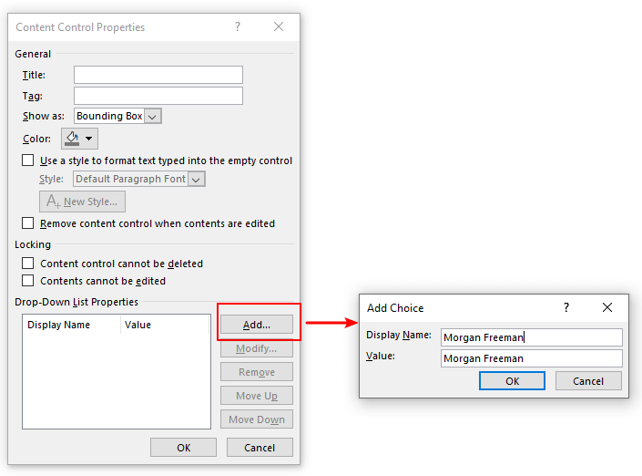 How to Add a Drop-down List in Email Template and Use it in Outlook?