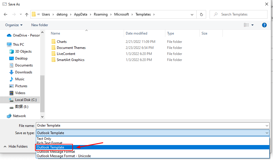 How to Add a Drop-down List in Email Template and Use it in Outlook?