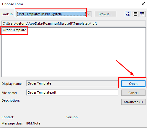 How to Add a Drop-down List in Email Template and Use it in Outlook?
