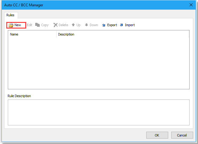 How to always BCC myself while sending Email through Outlook?