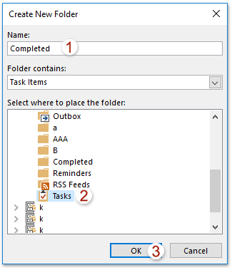 How to (auto) archive completed tasks only in Outlook?