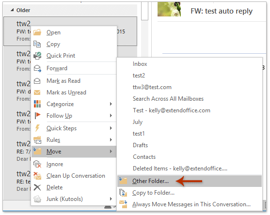 How to archive last year’s emails in Outlook?