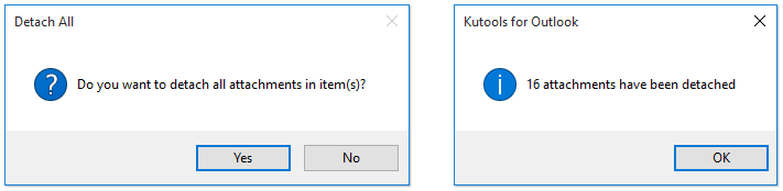 How to archive without attachments in Outlook?