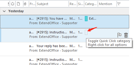 How to assign and edit color categories to Outlook items?
