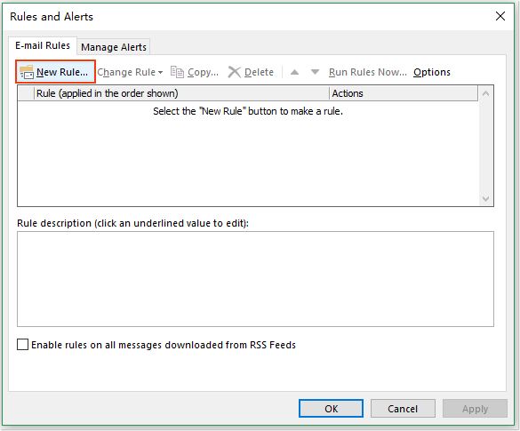 How to auto create new tasks when receiving specified emails in Outlook?