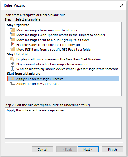 How to auto create new tasks when receiving specified emails in Outlook?