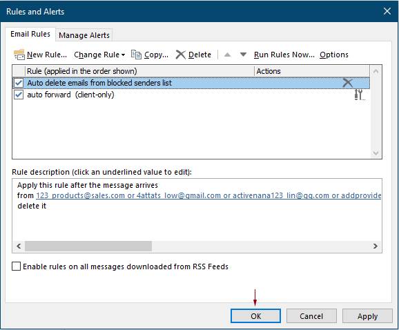 How To Automatically Delete Emails From Blocked Senders In Outlook