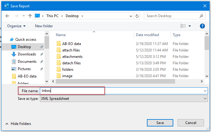 How to export emails from Outlook to Excel automatically?
