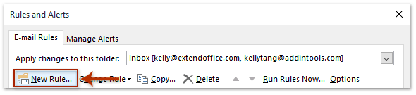 How to automatically forward all emails from specified sender/domain in Outlook?