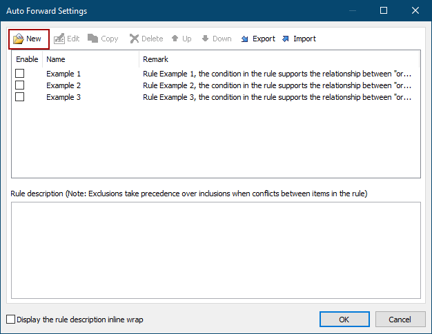 How to automatically forward all emails from specified sender/domain in Outlook?