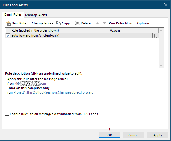 How to auto forward certain incoming emails with custom subject and ...