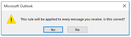 How to automatically reply outside organization only in Outlook?