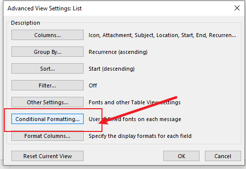 How to auto strikethrough canceled meetings in Outlook?