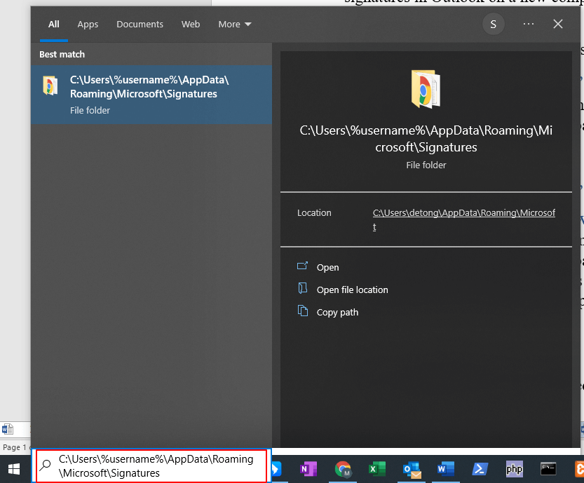 How to Backup and Restore Signatures in Outlook?