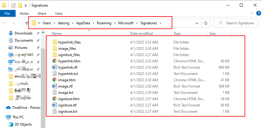 How to Backup and Restore Signatures in Outlook?