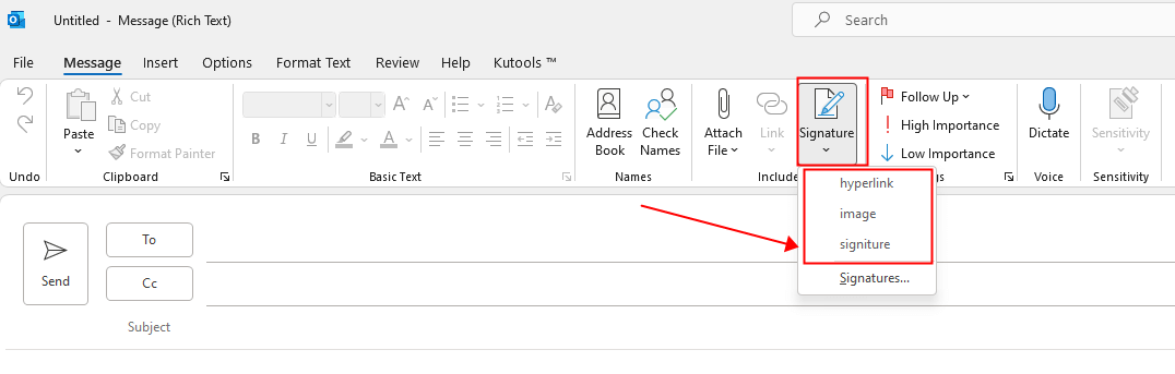 How to Backup and Restore Signatures in Outlook?
