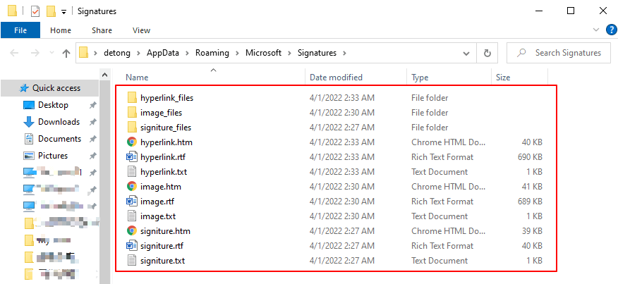 How to Backup and Restore Signatures in Outlook?
