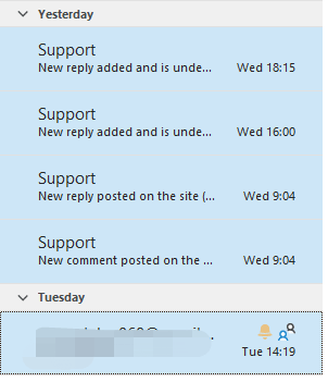 How to batch change the level of importance in Outlook?