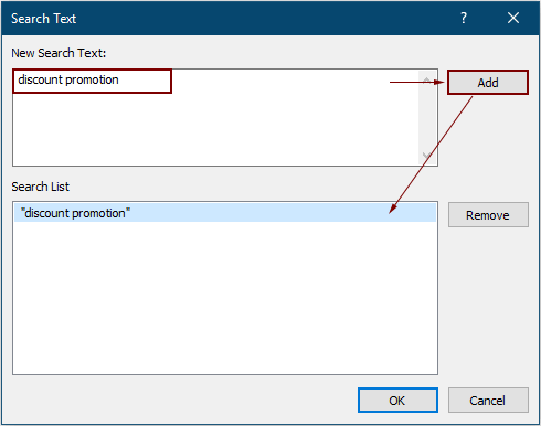 Outlookで特定の件名に基づいて電子メールをブロックするにはどうすればよいですか？