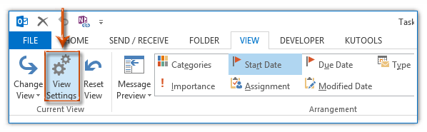 How to change multiple tasks’ due dates in Outlook?