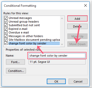 How to change the font color of incoming messages based on sender or ...