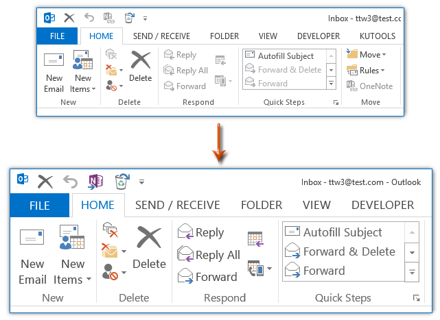 How To Change Ribbon Font Size In Outlook In Windows 7 8 10 