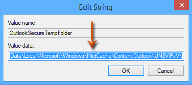 How to clear attachment cache of Outlook?