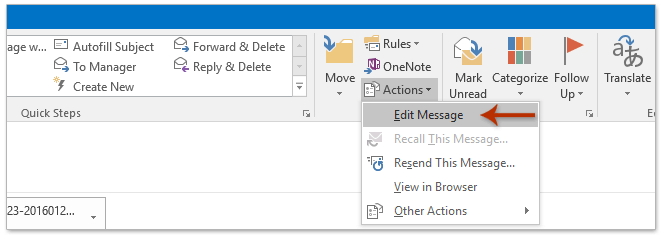 How to copy all attachments’ names when replying in Outlook?