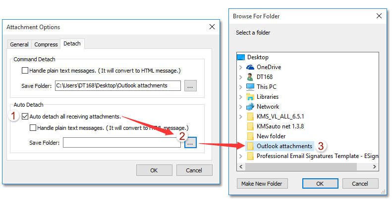 How to copy all attachments’ names when replying in Outlook?