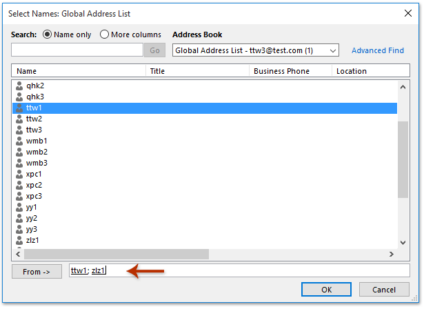 How to count the number of emails by sender in Outlook?