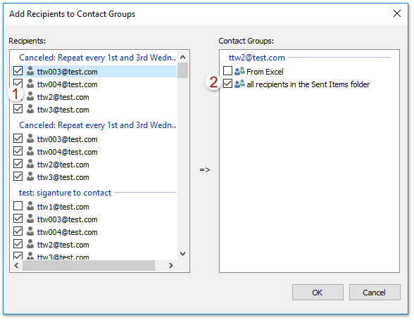 How to count the number of recipients in To, Cc, and Bcc fields in Outlook?