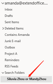 How to create a folder to organize emails containing specific people in ...