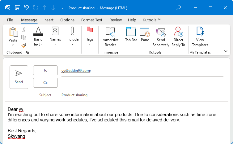 Het verzenden van e-mails in Outlook plannen of uitstellen ...