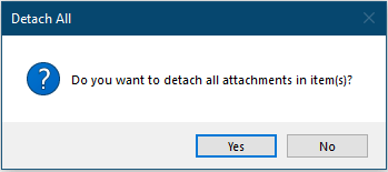 How to remove all attachments from email in Outlook?