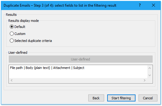 How to delete all duplicate emails from a mail folder in Outlook?