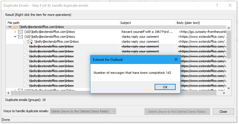 How To Delete All Duplicate Emails From A Mail Folder In Outlook