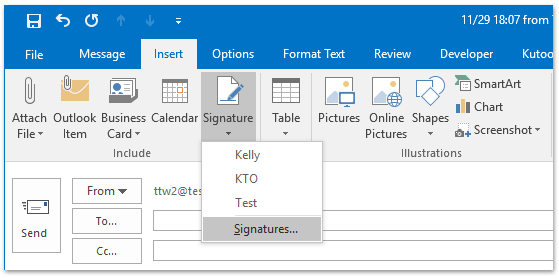 How to delete signature files in Outlook?