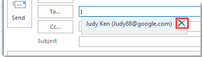 How to enable or disable auto-complete list email address in Outlook?