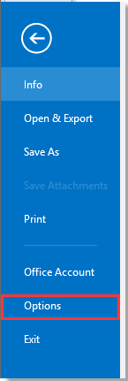 How to enable or disable auto-complete list email address in Outlook?