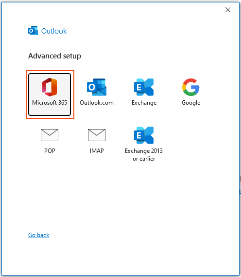 How to add a new email account in Outlook?