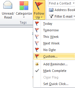 How to add / attach a note to email in Outlook?