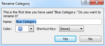 How to add more color categories in Outlook?