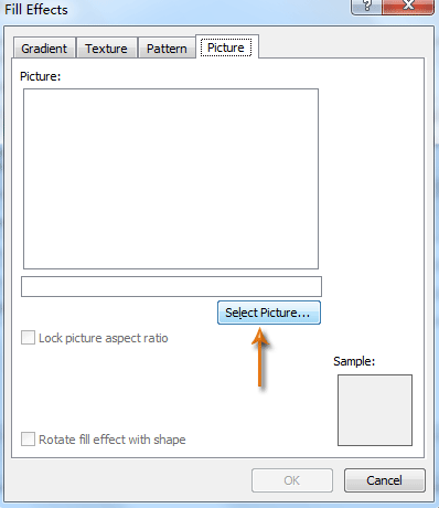 How to add and remove the background color or image in Outlook?