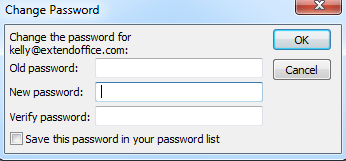 How to add and change passwords for folders/pst/data files in Outlook?