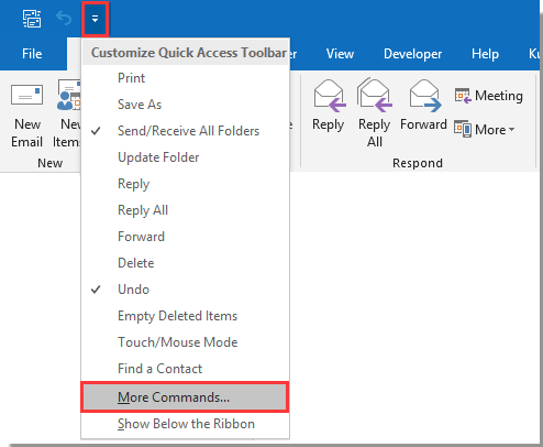 How to assign a button to a specified macro in Outlook?