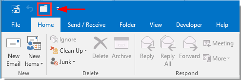 How to assign a button to a specified macro in Outlook?