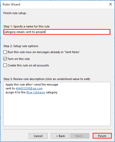 How to assign category to outgoing email in Outlook? How to assign category to outgoing email in Outlook?