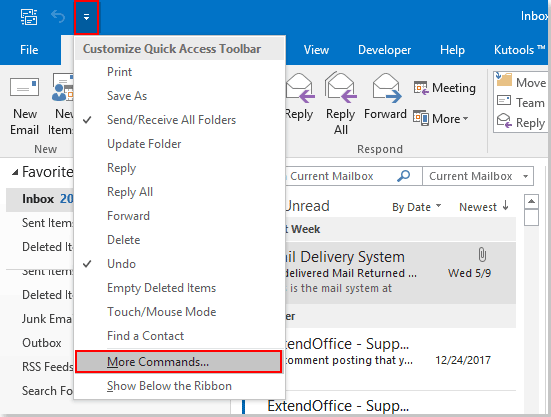 How To Assign A Quick Launch Button To A Template In Outlook