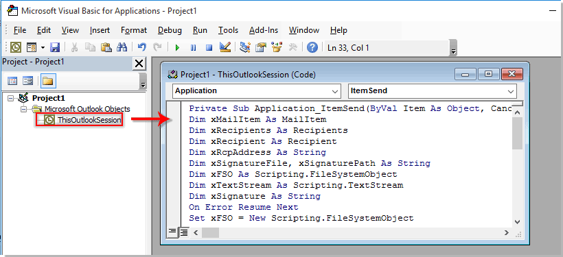How to automatically change signature based on recipients in Outlook?
